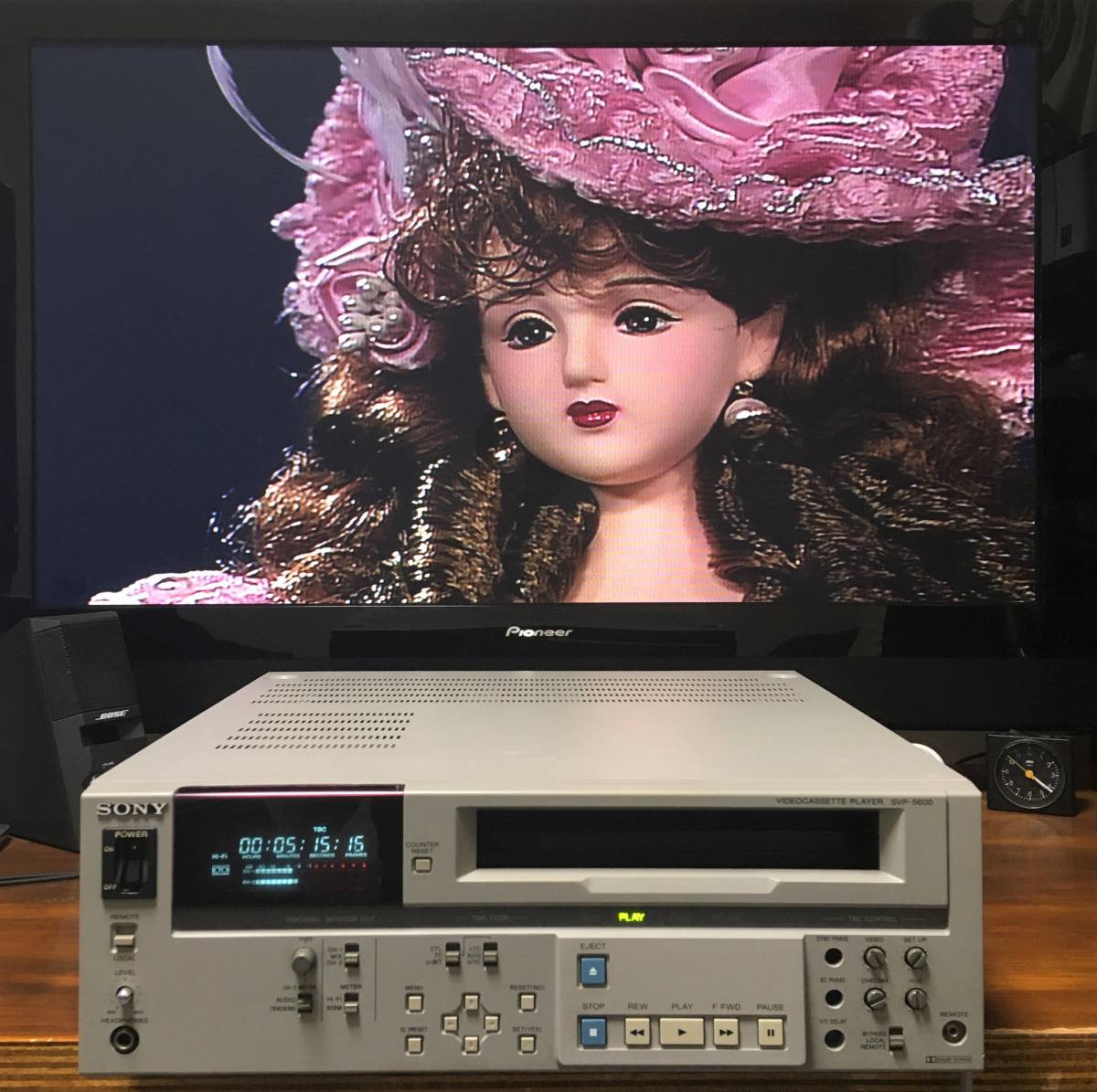 【SONY高性能S-VHS】SONY SVP-5600 ビデオ デッキ VHS S-VHS レトロ LD SD映像保存の落札情報詳細 - Yahoo!オークション落札価格検索 オークフリー
