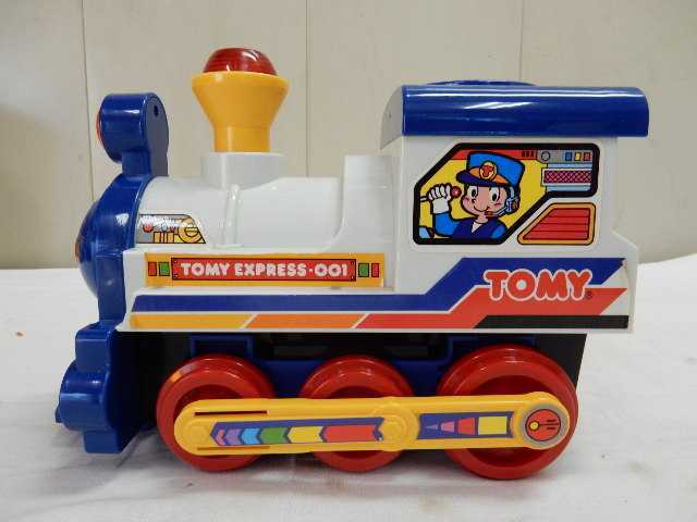 【傷や汚れあり】TOMY 汽車おもちゃ【 スーパーくるくるぽっぽ 】中古 動作OK 箱付 TOMY EXPRESS-001 トミーの落札情報詳細 - Yahoo!オークション落札価格検索 オークフリー