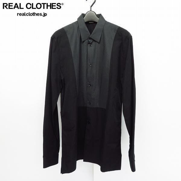 JPタグ】BALENCIAGA/バレンシアガ フロント デザイン切替し ロングスリーブ/長袖 シャツ 430717 TCB10 Size：40 ...