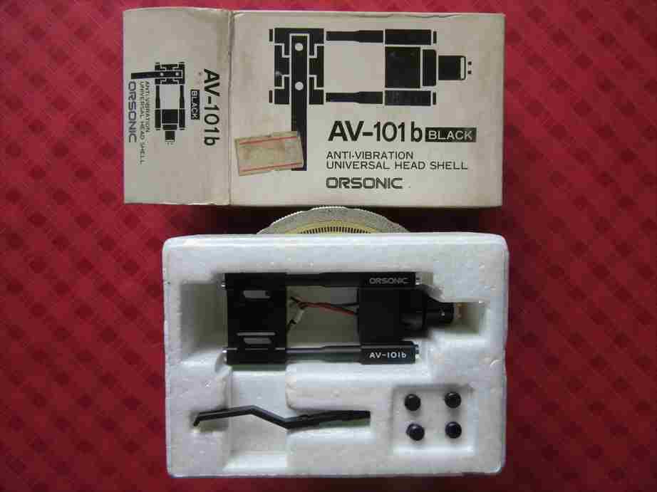 オルソニック ORSONIC AV-101b 無共振ヘッドシェル 16g 元箱、シェルリード付き美品 日本製の落札情報詳細 - ヤフオク落札価格検索 オークフリー