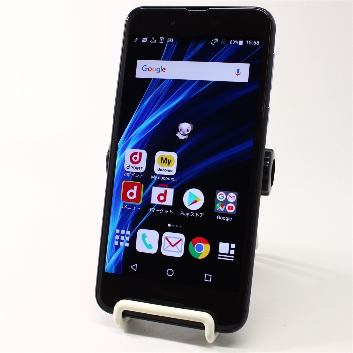 シャープ AQUOS sense SH-01K Velvet Black ドコモ★Joshin4616【送料無料・1円】 の落札情報詳細 ...