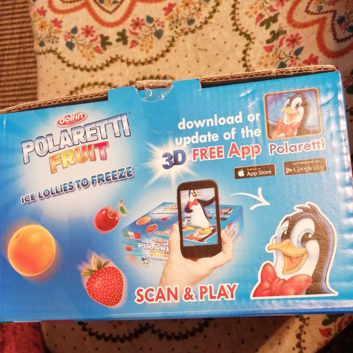 【新品】ポラレッティ コストコ POLARETTI フルーツ アイスキャンディー 60本入り 一箱 未開封品 賞味期限2022.3.31 の ...