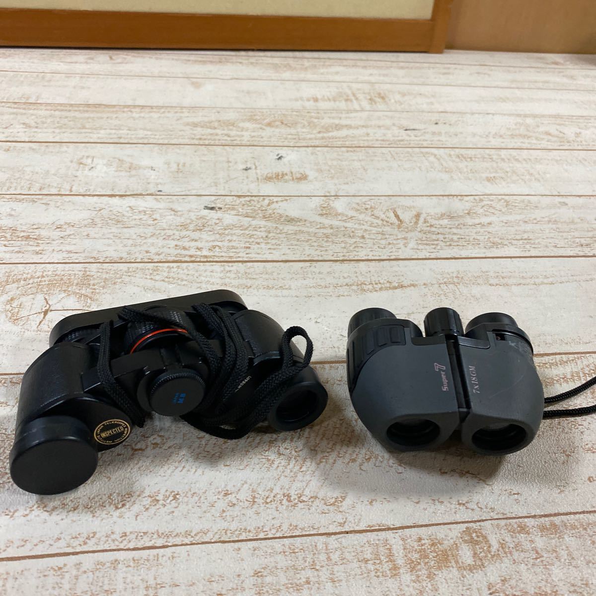 1806同梱NG 双眼鏡 まとめて2点セット Carton LUX SEEM-7 軽量 高解像力 7倍 D=21mm Super7 未検品 ...