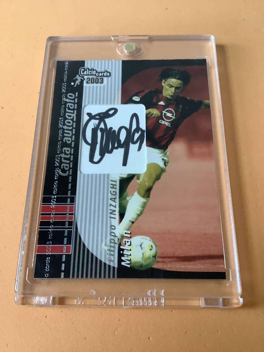 『マグホ発送』2003 PANINI CALCIO CARDS AC MILAN 直筆サインカード FILIPPO INZAGHI インザーギの落札情報詳細 - Yahoo!オークション落札 ...