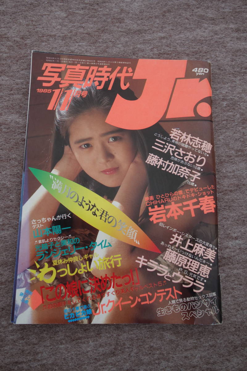 写真時代JR 1985/11 水着(岩本千春 若林志穂 三沢さおり 藤村加奈子 キララとウララ) 検 スクールメイツ ブルマ 可愛かずみ5Pの落札情報詳細 - ヤフオク落札価格検索 オークフリー