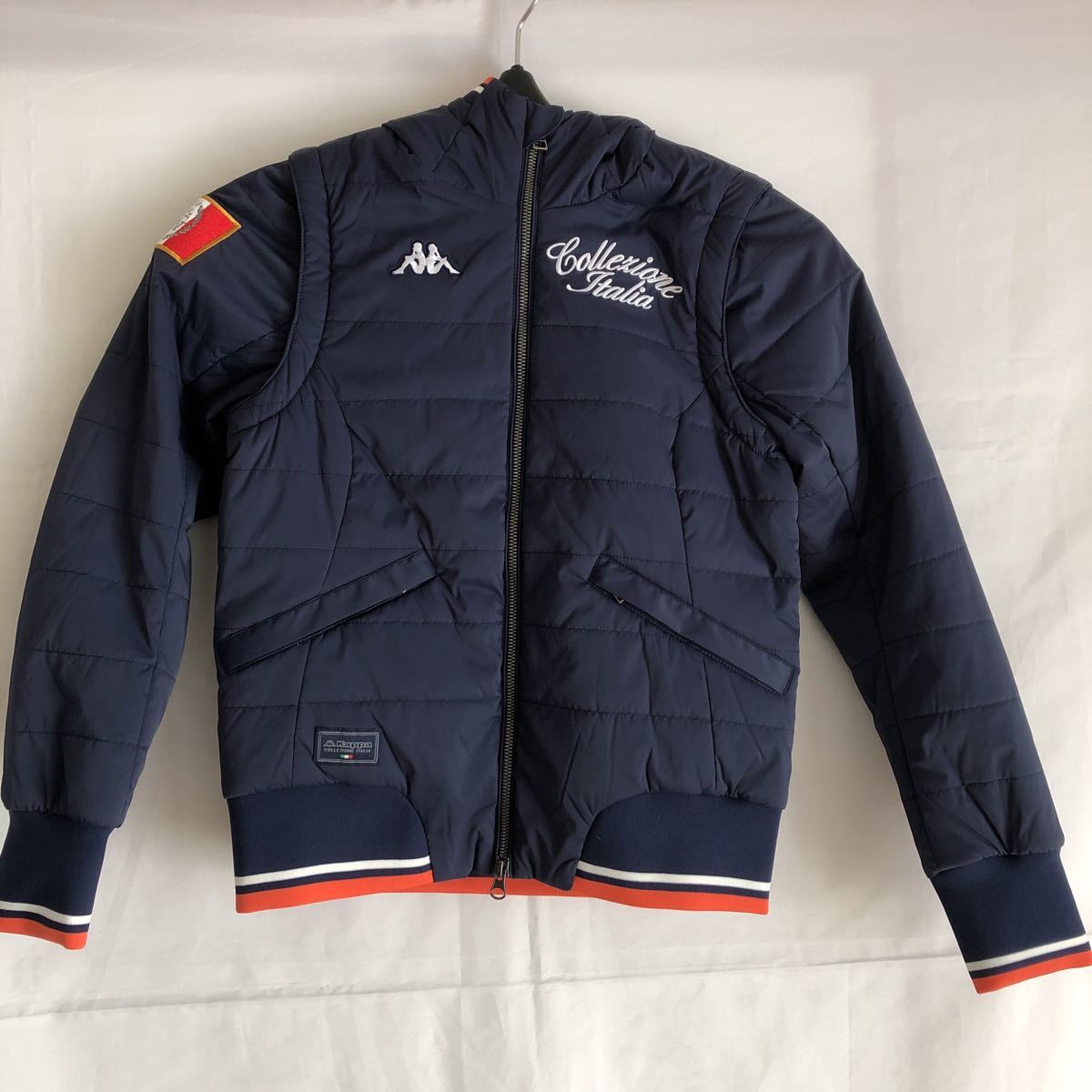 【未使用】送料無料 新品 Kappa ゴルフ 2WAY 中綿ジャケット (S) ネイビー KC862OT62 カッパ GOLFの落札情報詳細 - Yahoo!オークション落札価格検索 オークフリー