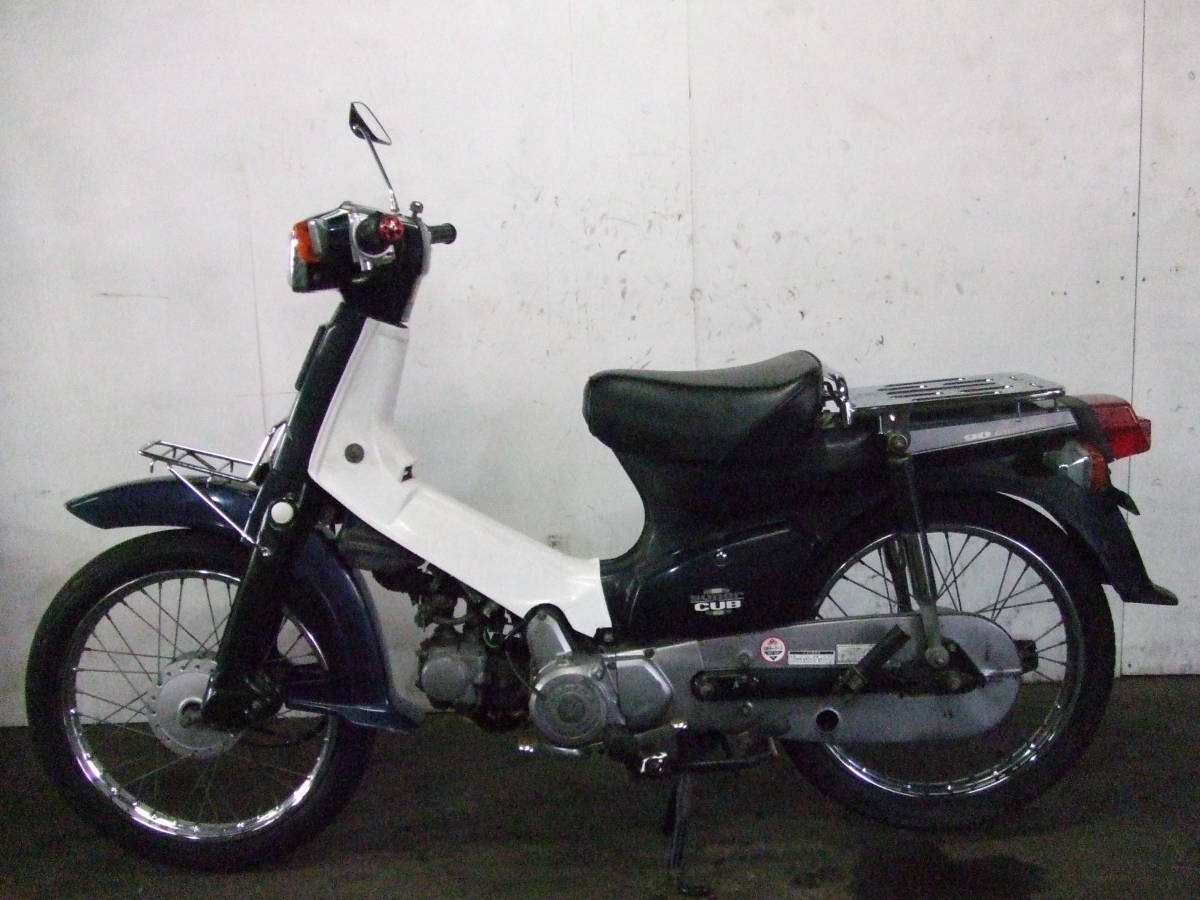 ホンダ HONDA スーパーカブカスタム Super Cub custom C50 販売証明書 売り切り 未整備 場内走行確認済み 90㏄の ...