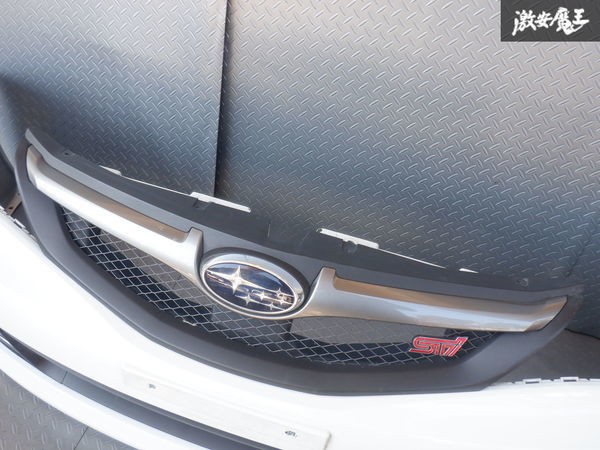 スバル純正 GRB GRF インプレッサ 前期 A型 B型 フロントバンパー グリル付き 即納 57704FG060 カラー 51E ピュア ...