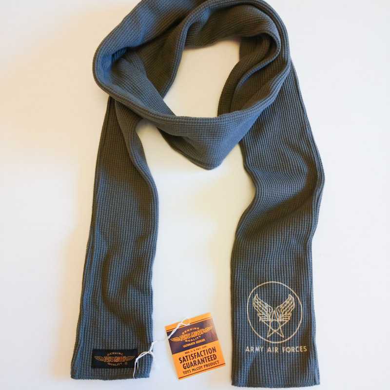 トイズマッコイ TOYS McCOY MILITARY THERMAL SCARF ミリタリーサーマルスカーフ チューブマフラーUSAAF ...