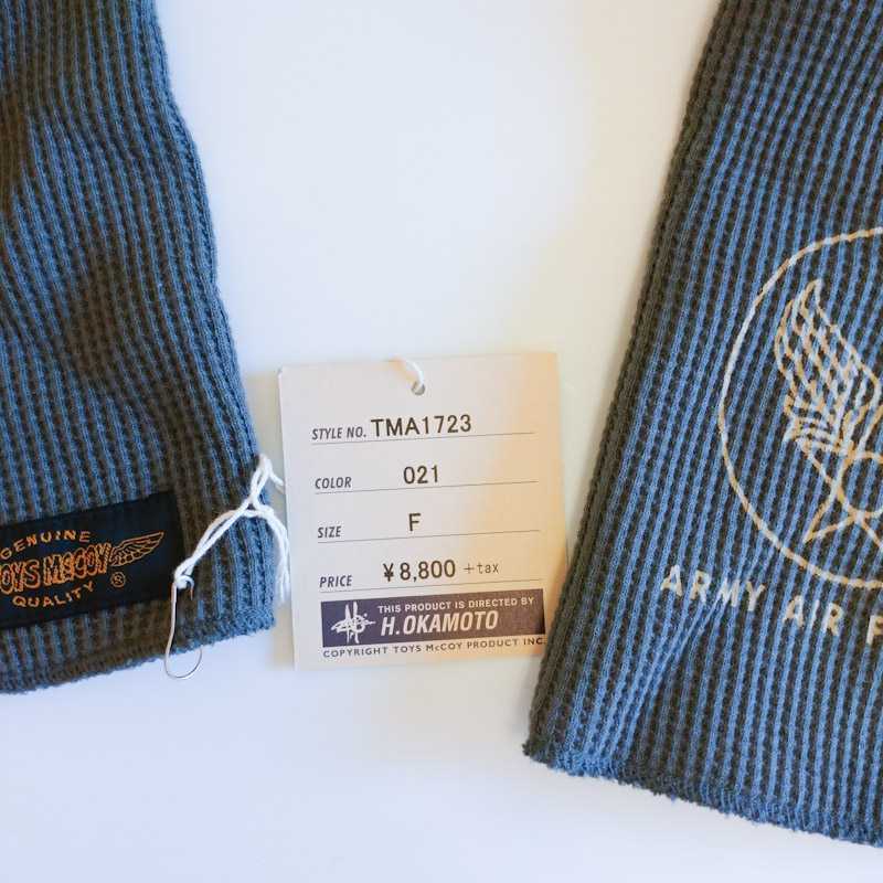 トイズマッコイ TOYS McCOY MILITARY THERMAL SCARF ミリタリーサーマルスカーフ チューブマフラーUSAAF ...