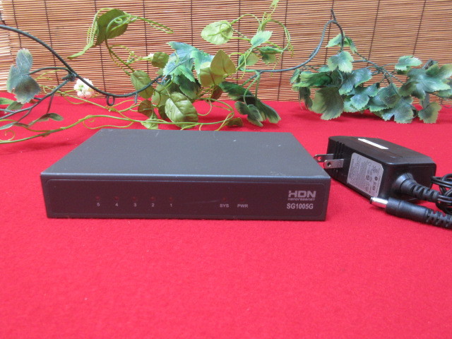 （6M3620）HDN HanDreamnet SG1005G ハンドリームネット セキュリティ ウイルス拡散防止 SubGate サブゲート ...