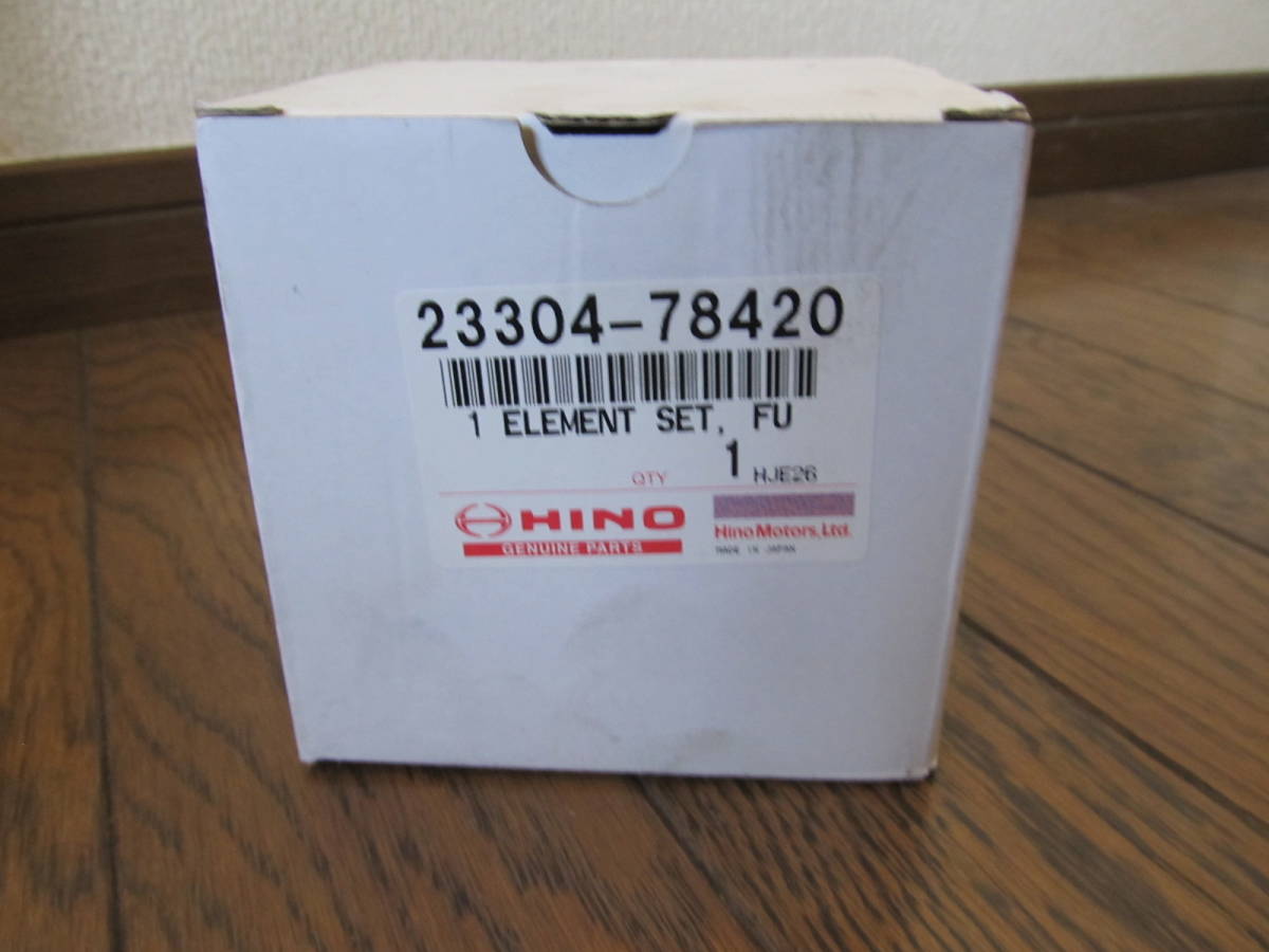 【新品】日野 トヨタ 純正フュエールフィルター 23304－78420 デュトロ ダイナ の落札情報詳細| ヤフオク落札価格情報 オークフリー