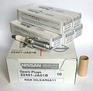 【新品】日産純正 スパークプラグ DILKAR6A-11 DILKAR6A11 新品 3本 ティアナ J32 ノート E12 NE12 マーチ ...