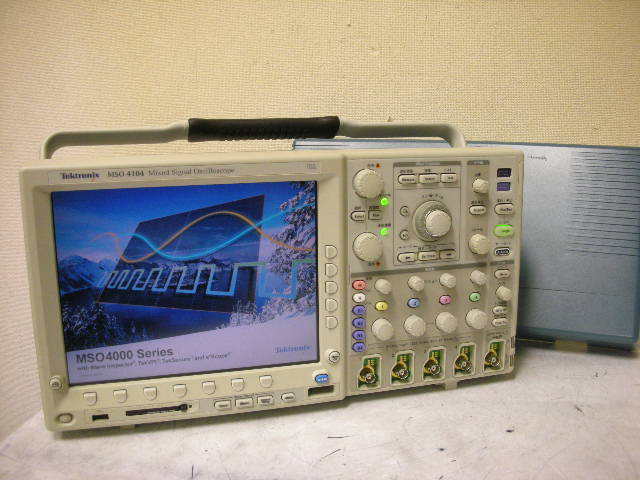 Tektronix MSO4104 Mixed Signal Oscilloscopeの落札情報詳細 - ヤフオク落札価格検索 オークフリー