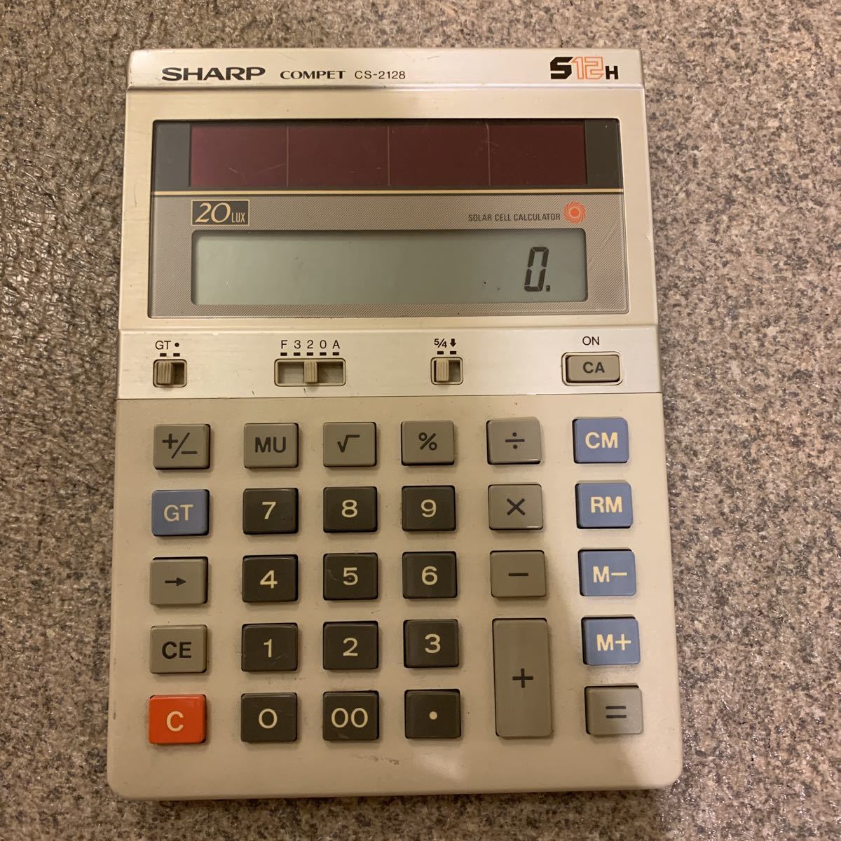 激レア SHARP COMPET シャープ コンペット CS-2128 ソーラー電卓 計算機の落札情報詳細 - Yahoo!オークション落札価格検索 オークフリー