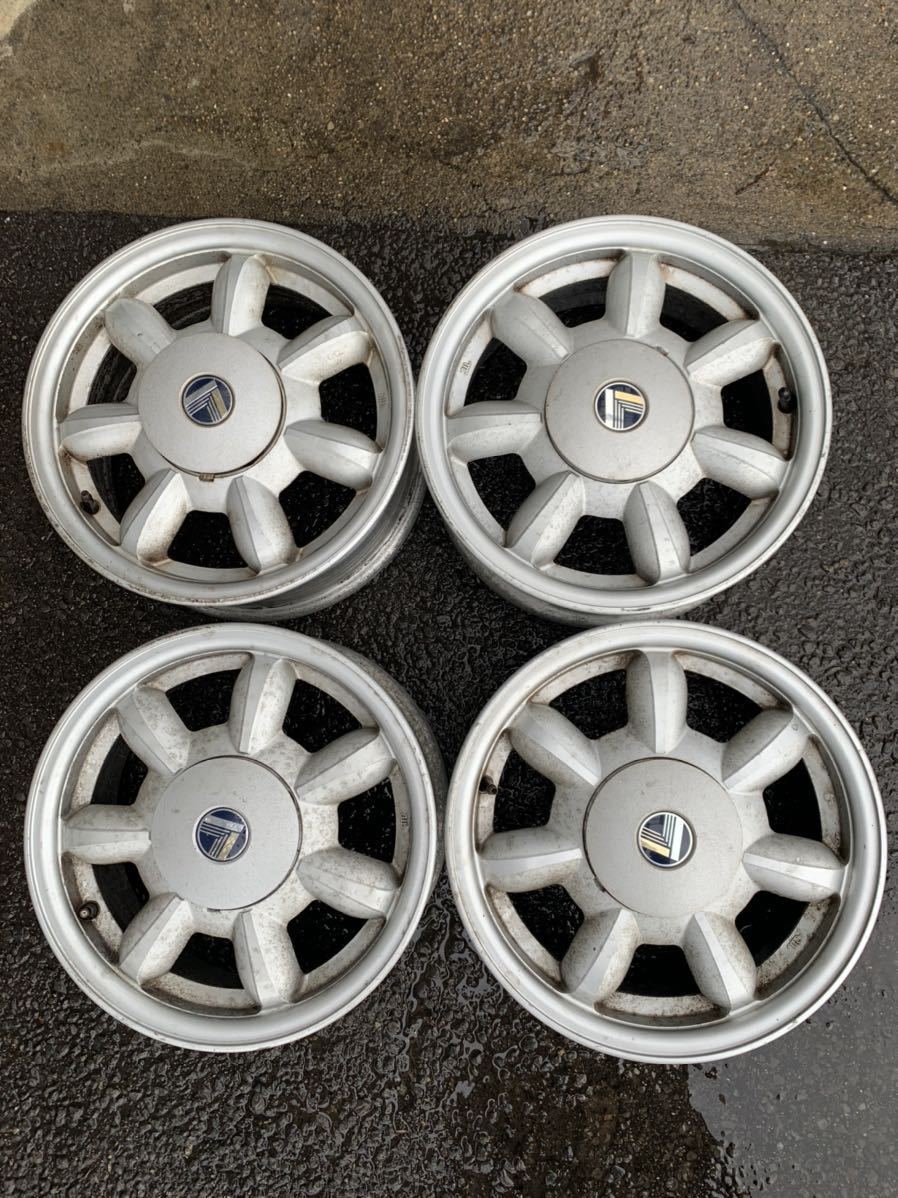 MAZDA マツダ ユーノス ロードスター 純正 アルミ ホイール 旧車 希少 NA6CE NA8C NB6C NB8C NA NB 4穴 14インチ オープン Vスペシャル GTの落札情報 ...