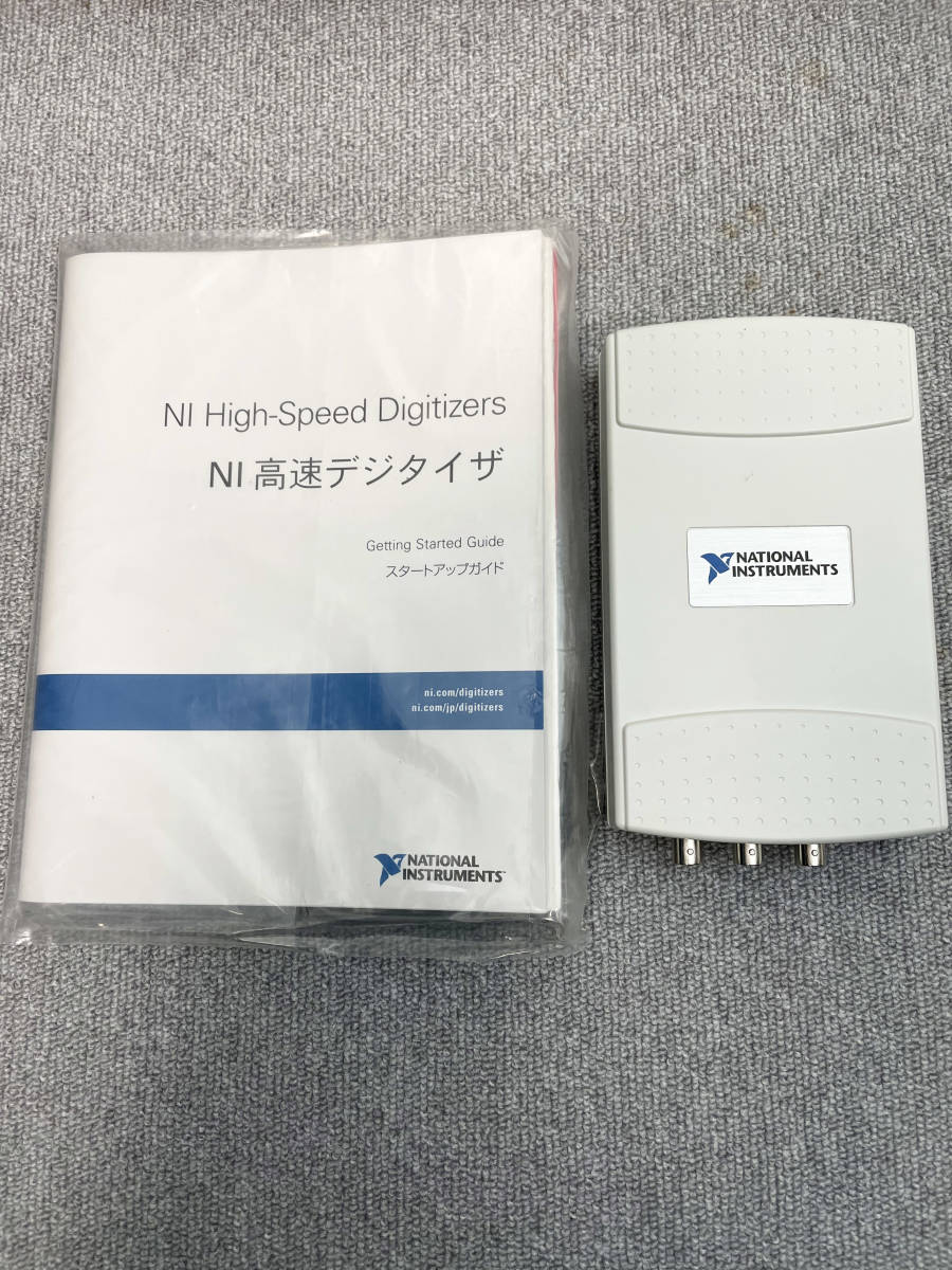 【新品】【新品開封・1円スタート】National Instruments 8bit USB オシロスコープデバイス デジタイザー 50MHz ...
