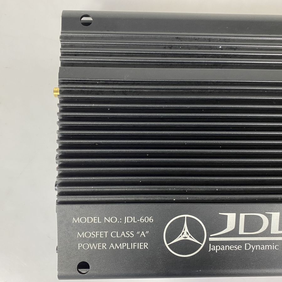 JDL カーアンプ JDL-606 簡易音出し確認済み 現状品【福岡】の落札情報詳細 - ヤフオク落札価格検索 オークフリー