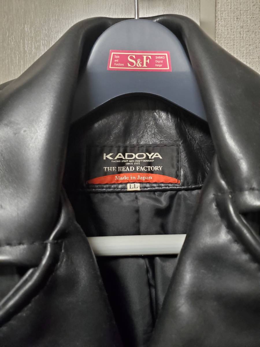 KADOYA カドヤ ヘッドファクトリー ライダース AW-2 LL 検 ラングリッツ ルイスレザーの落札情報詳細 - Yahoo!オークション落札価格検索 オークフリー