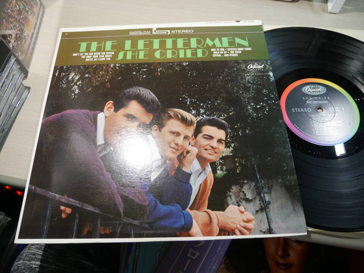 US虹オリジナル盤/レターメン,THE LETTERMEN/SHE CRIED(USA/Capitol:ST 2142 STEREO ...