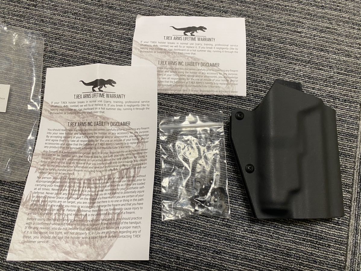 T.REX ARMS Ragnaok G17 APL Right hand ホルスター glock inforce グロックの落札情報詳細 ...