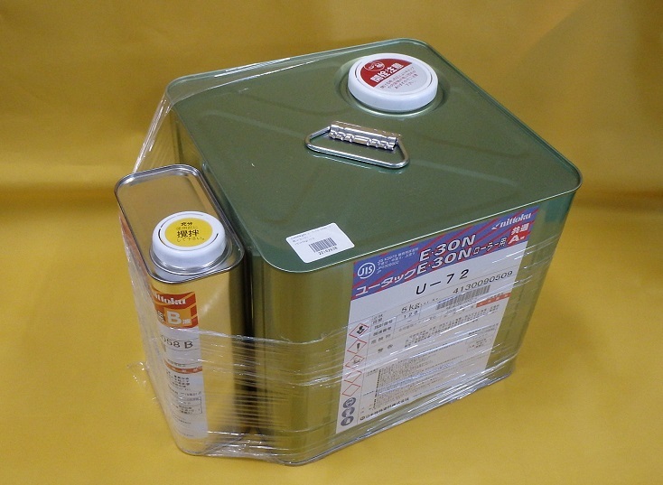 【新品】コンクリート床材用エポキシ樹脂塗料 ユータック E-30N U72 6kgセットの落札情報詳細 - Yahoo!オークション落札価格検索 オークフリー