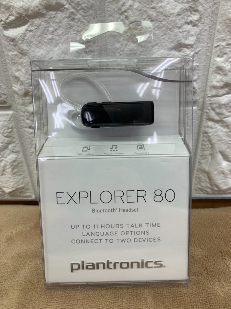 T191 美品中古 送料無料 Plantronics Explorer 80 プラントロニクス Bluetooth ワイヤレスヘッドセット 片耳イヤホン ビジネス テレワーク の落札情報詳細 ...