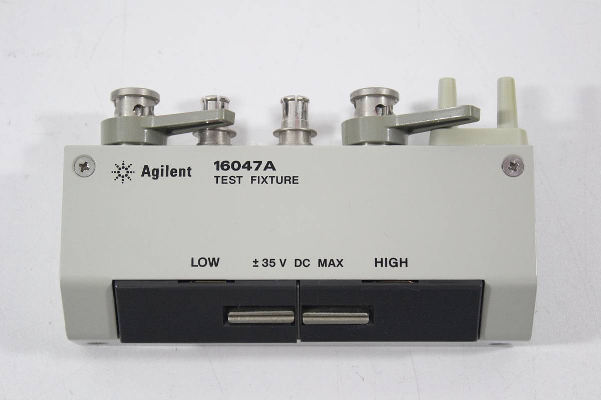 Agilent 16047A TEST FIXTURE (テストフィクスチャ) /取扱説明書(英文)付 の落札情報詳細| ヤフオク落札価格情報 ...