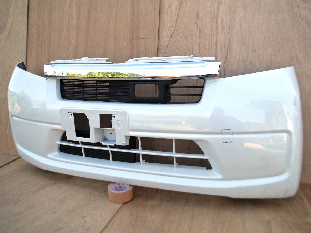 LA100S LA110S 後期 ムーヴ ムーブ MOVE 純正フロントバンパー ロアグリル メッキ ガーニッシュ 52119-B2040 ...