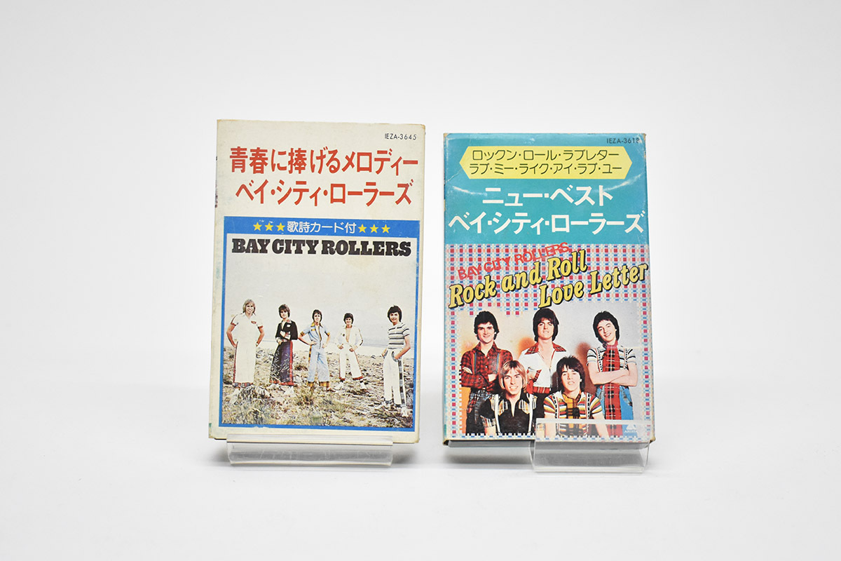 ARISTA BAY CITY ROLLERS カセットテープ 2つまとめて[ベイ・シティ・ローラーズ][青春に捧げるメロディー ...