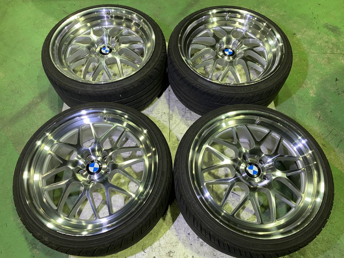 MLJ VENATICI C-8SL 19インチ 8.5J+35 9.5J +38 PCD120 5H BMW 深リム 段リム ステップリム ...