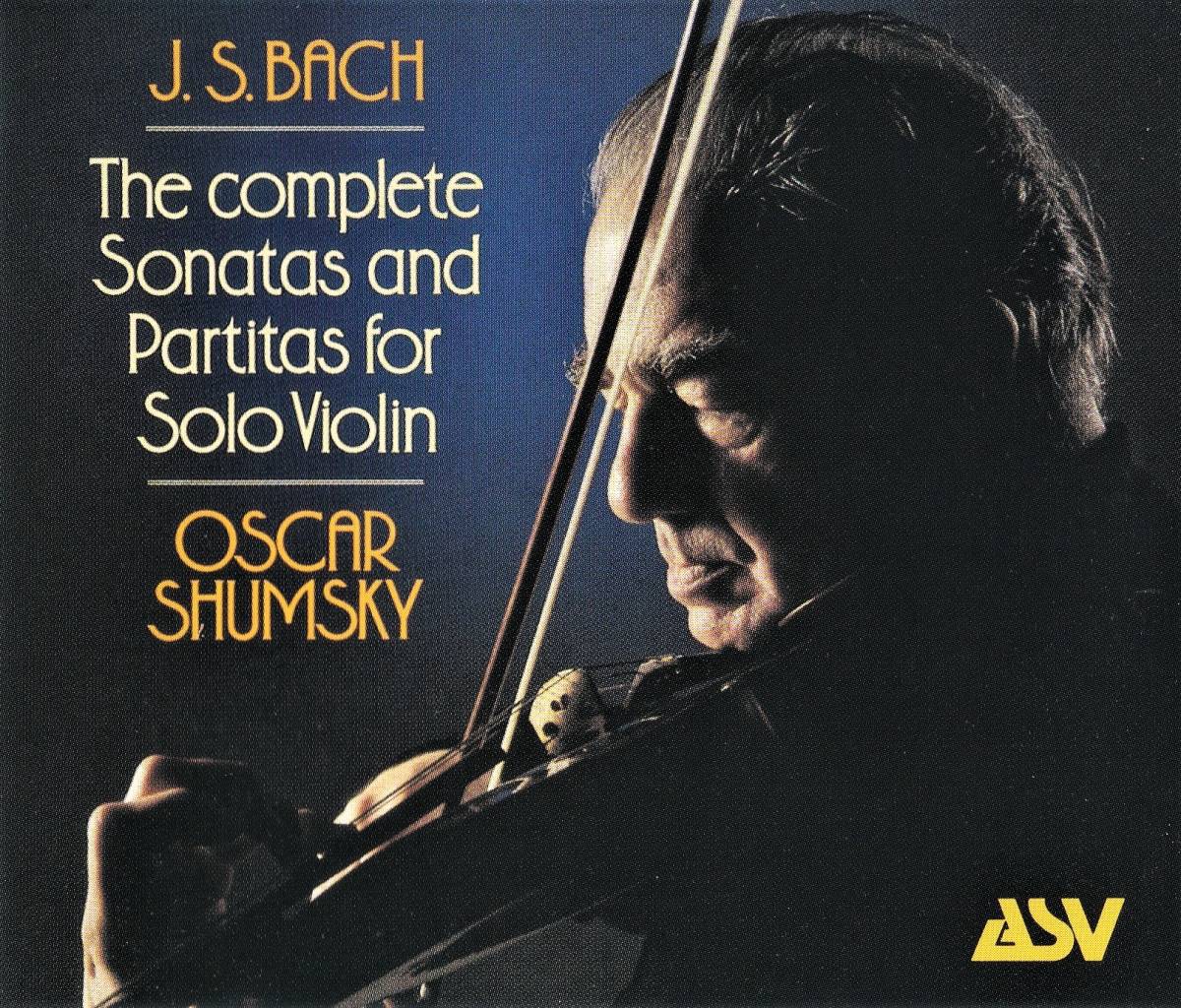 廃盤超希少 2cd Asv 初期盤 オスカー・シュムスキー J S バッハ 無伴奏ヴァイオリン・ソナタ パルティータ 全集の落札情報詳細