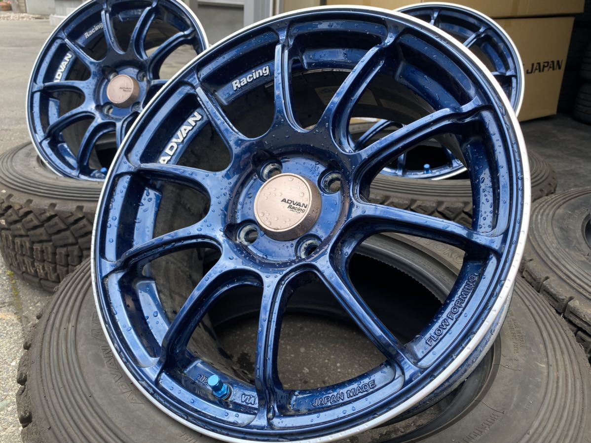 ADVAN RZ2 pcd100-4h 15インチ 6.5J +40 ロードスター コペン アルト ZZW30 アドバン ENKEI RAYS ...