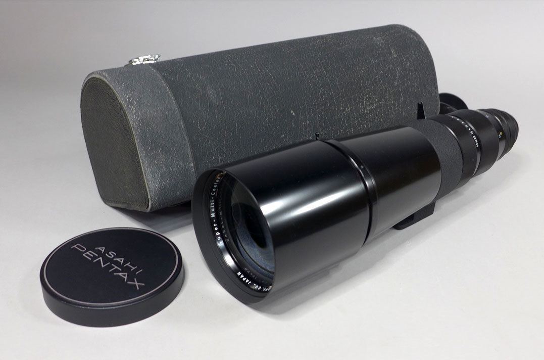 ASAHI PENTAX アサヒペンタックス Super-Multi-Coated Takumar 500mm F4.5 レンズ ハードケース ...