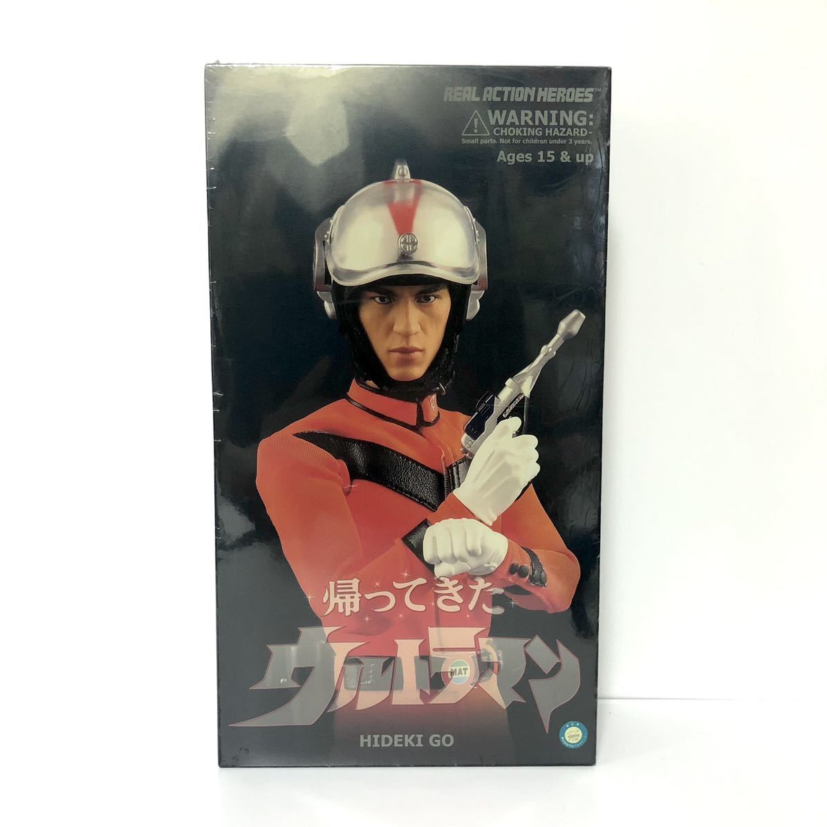 【未使用に近い】メディコムトイ RAH 帰ってきたウルトラマン 郷秀樹 MEDICOM TOY HIDEKI GO リアルアクションヒーローズ ...