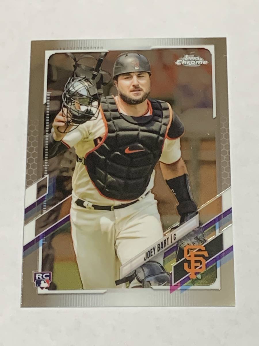 【目立った傷や汚れなし】JOEY BART 2021 TOPPS CHROME RC GIANTSの落札情報詳細 - ヤフオク落札価格検索 オークフリー