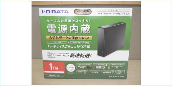 I-O DATA製 USB 3.1 Gen 1(USB 3.0)対応 3.0TB(3TB/3000GB) 外付けハードディスク HDCL-UT3.0KF の落札情報詳細| ヤフオク落札価格情報 ...