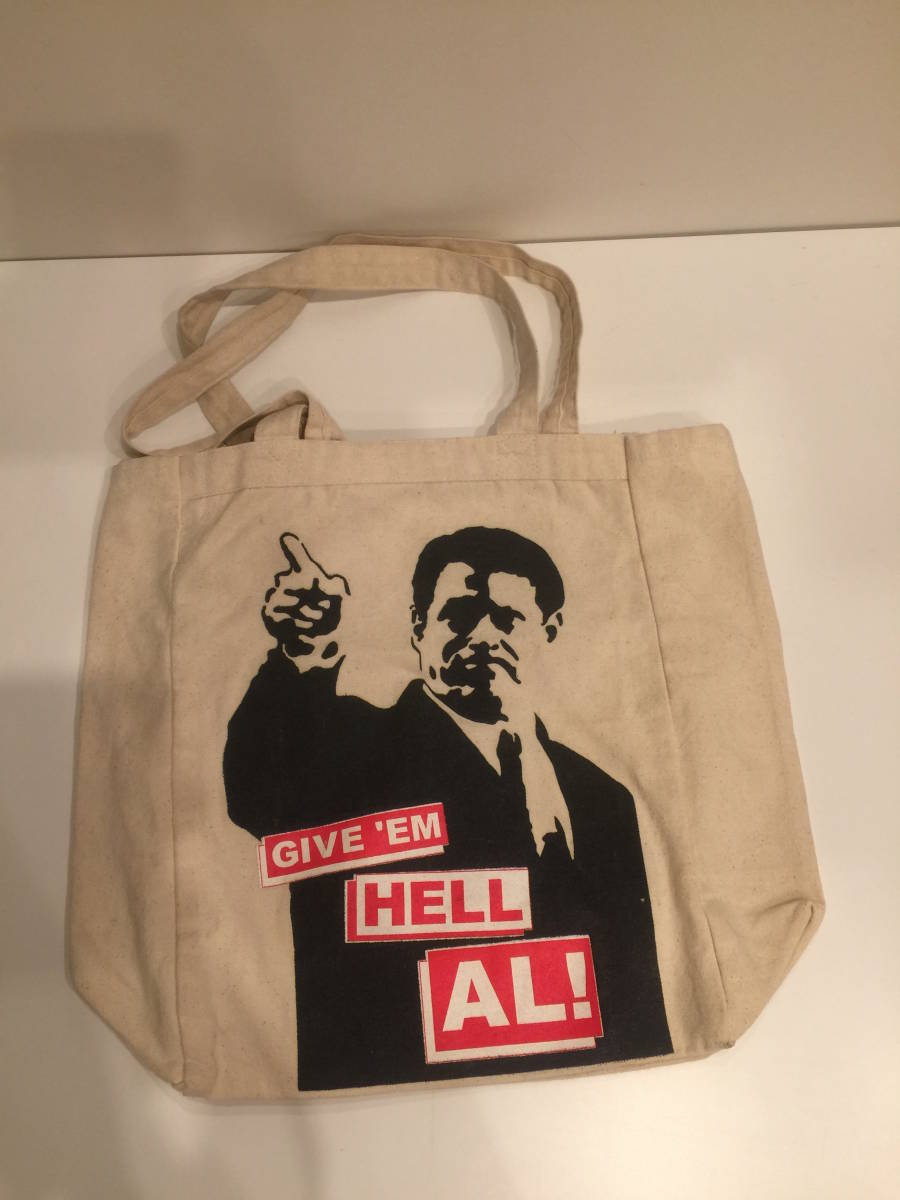 【やや傷や汚れあり】即決 MARC JACOBS トートバッグ GIVE ME HELL AL! マーク・ジェイコブス GIVE 'EM ...