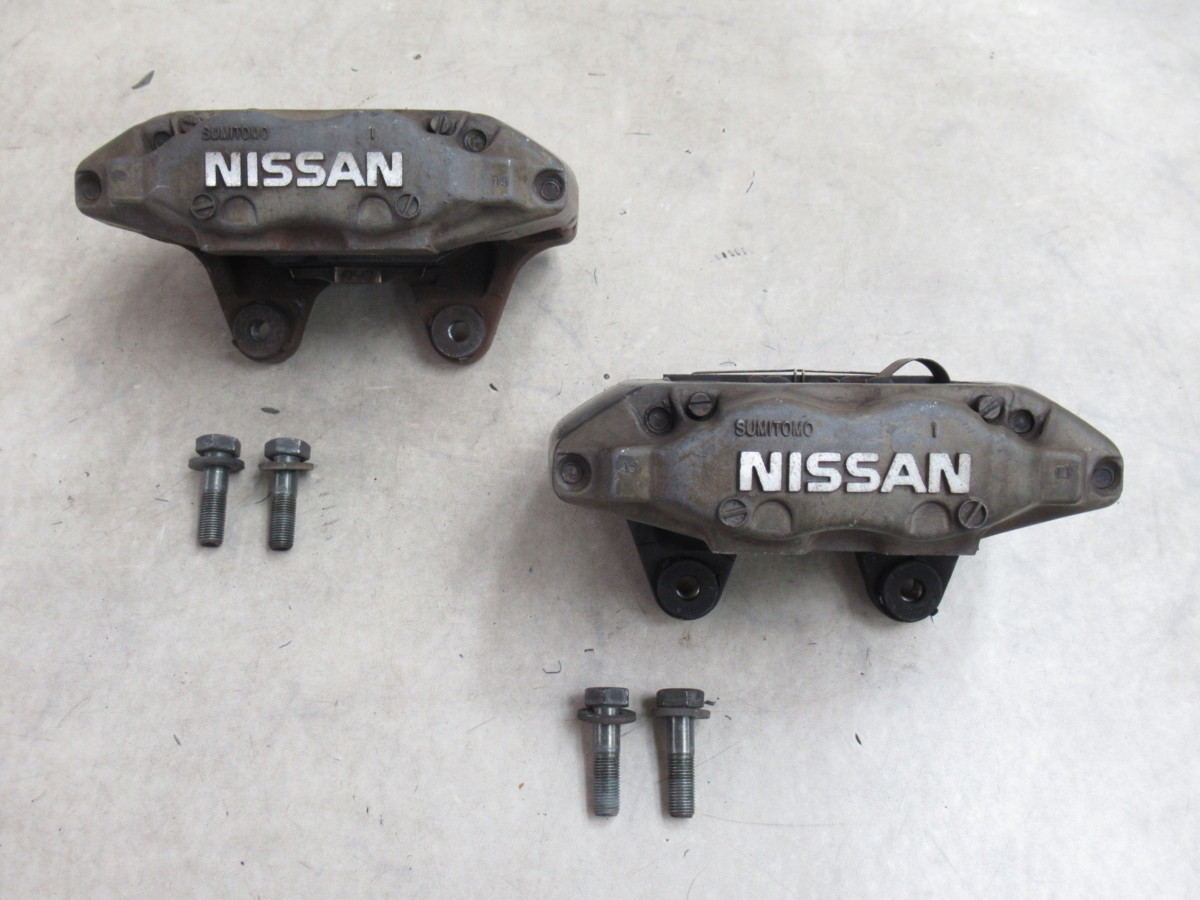 TRUST アルコン 4POTブレーキキャリパー ローター スカイラインGT-R BNR32 BCNR33 シルビア 流用等にも フロント用 ...
