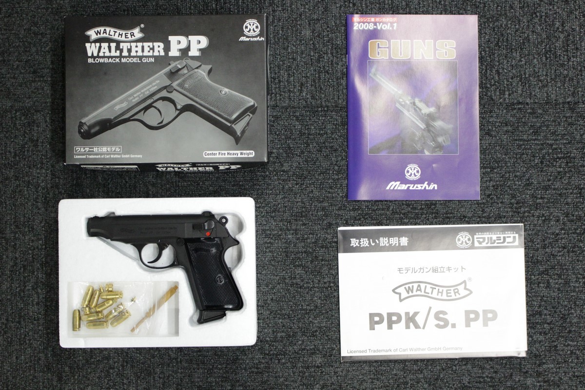 【やや傷や汚れあり （詳細）】【マルシン ワルサーPPK モデルガン②】 合法品 STGA刻印 トイガン プラスチック製 諜報機関 007 MI5 MI6 BND SDECEの落札情報詳細 ...