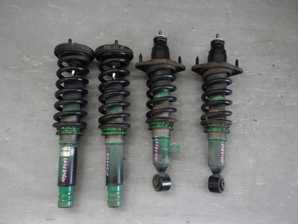 【やや傷や汚れあり】ホンダ RB1 RB2 オデッセイ テイン 車高調 TEIN LOWDOWN SPEC COOL STYLE MASTER BASIC WAGON ネジ式 03-11-27 ...