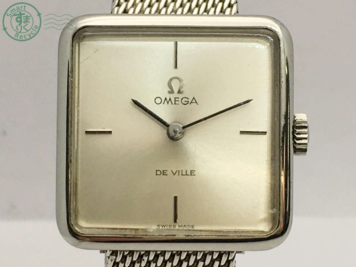 【傷や汚れあり】1210004 1円スタート☆OMEGA オメガ 5110381 Cal.620 DE VILLE デビル 手巻き式 シルバー ...