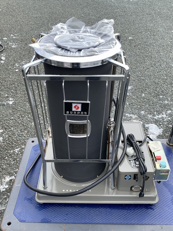 【未使用】【レトロ！】 SUNPOT サンポット 半密閉式煙突石油ストーブ KSH-5BS-1 未使用長期保管品の落札情報詳細 - Yahoo!オークション落札価格検索 オークフリー