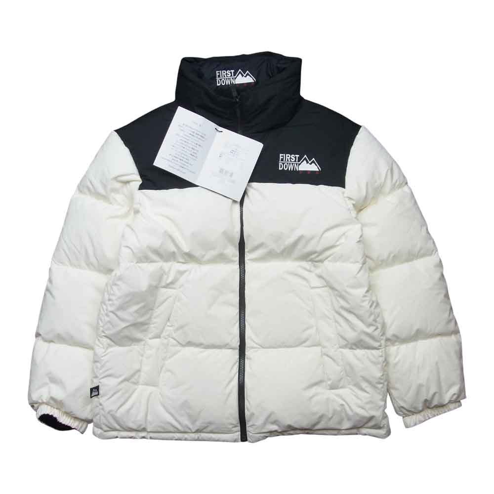 【未使用】ファーストダウン FIRST DOWN F142500 BUBBLE DOWN JACKET リバーシブル ダウン ジャケット M 未使用 【中古】 【即決】の落札情報詳細 ...