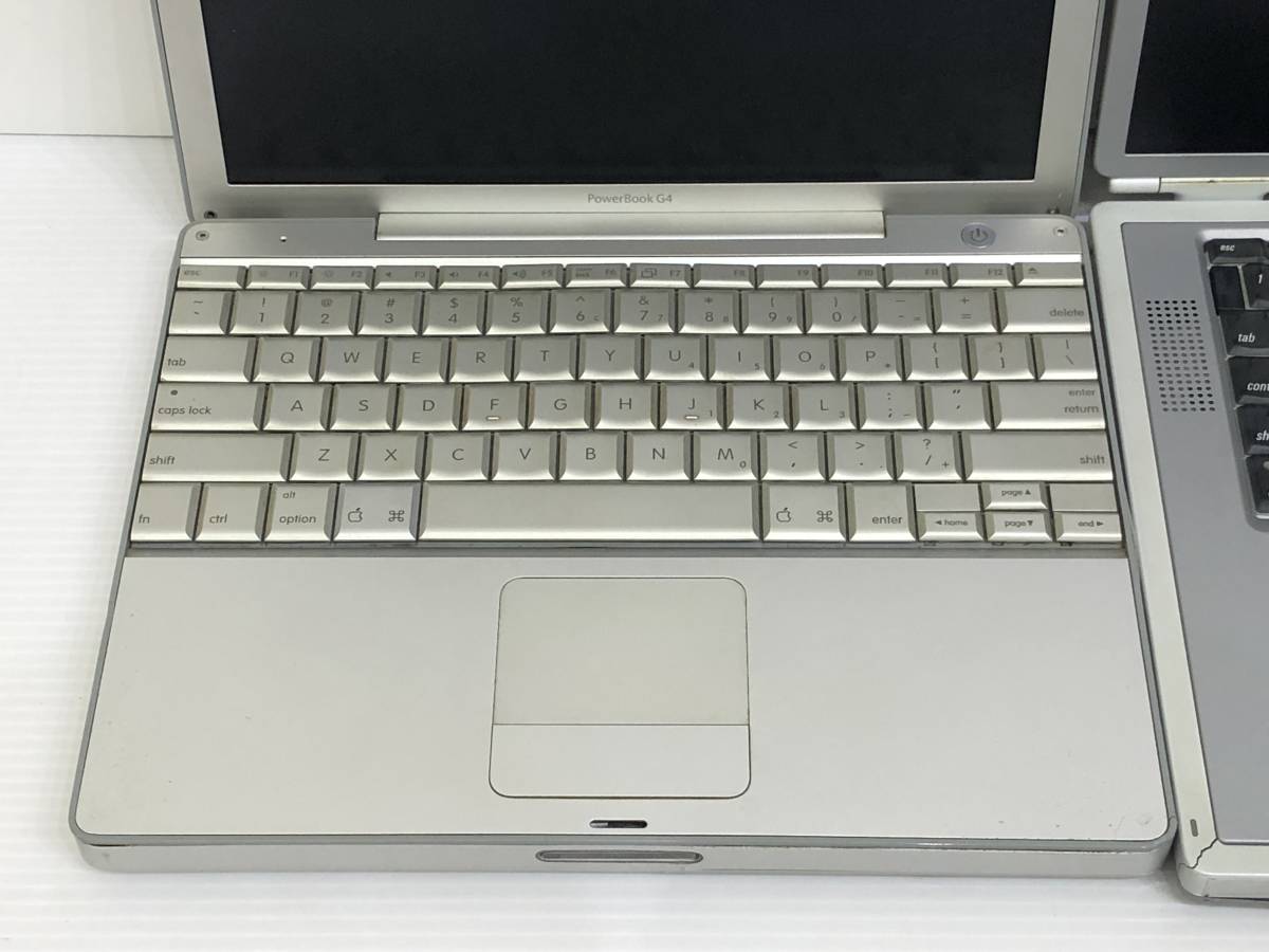 【傷や汚れあり】M1-14-9【Apple/アップル】PowerBook G4(A1010・A1025)2台セット★未確認の落札情報詳細 ...