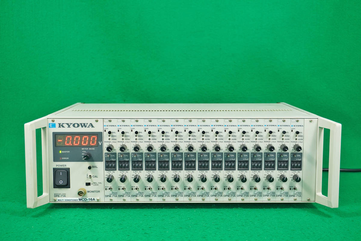 【中古】KYOWA WGA-680A計装用コンディショナ /g の落札情報詳細| ヤフオク落札価格情報 オークフリー