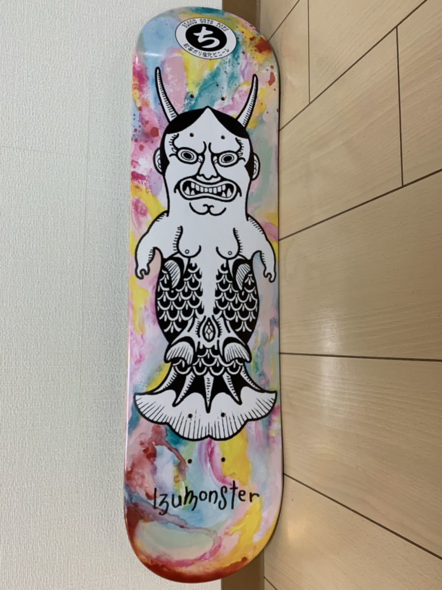 【未使用に近い】デッキ スケートボード スケボー izumonster zollmen HxS realhead punkdrunkers terriblewhore ...