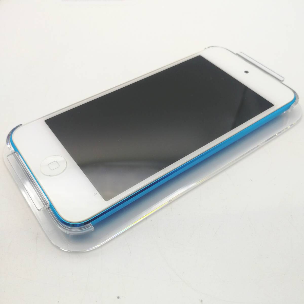 【やや傷や汚れあり】【A218】展示品・未検品★iPod touch アイポッド タッチ 32GB ブルー 第5世代 MD717J/A ...