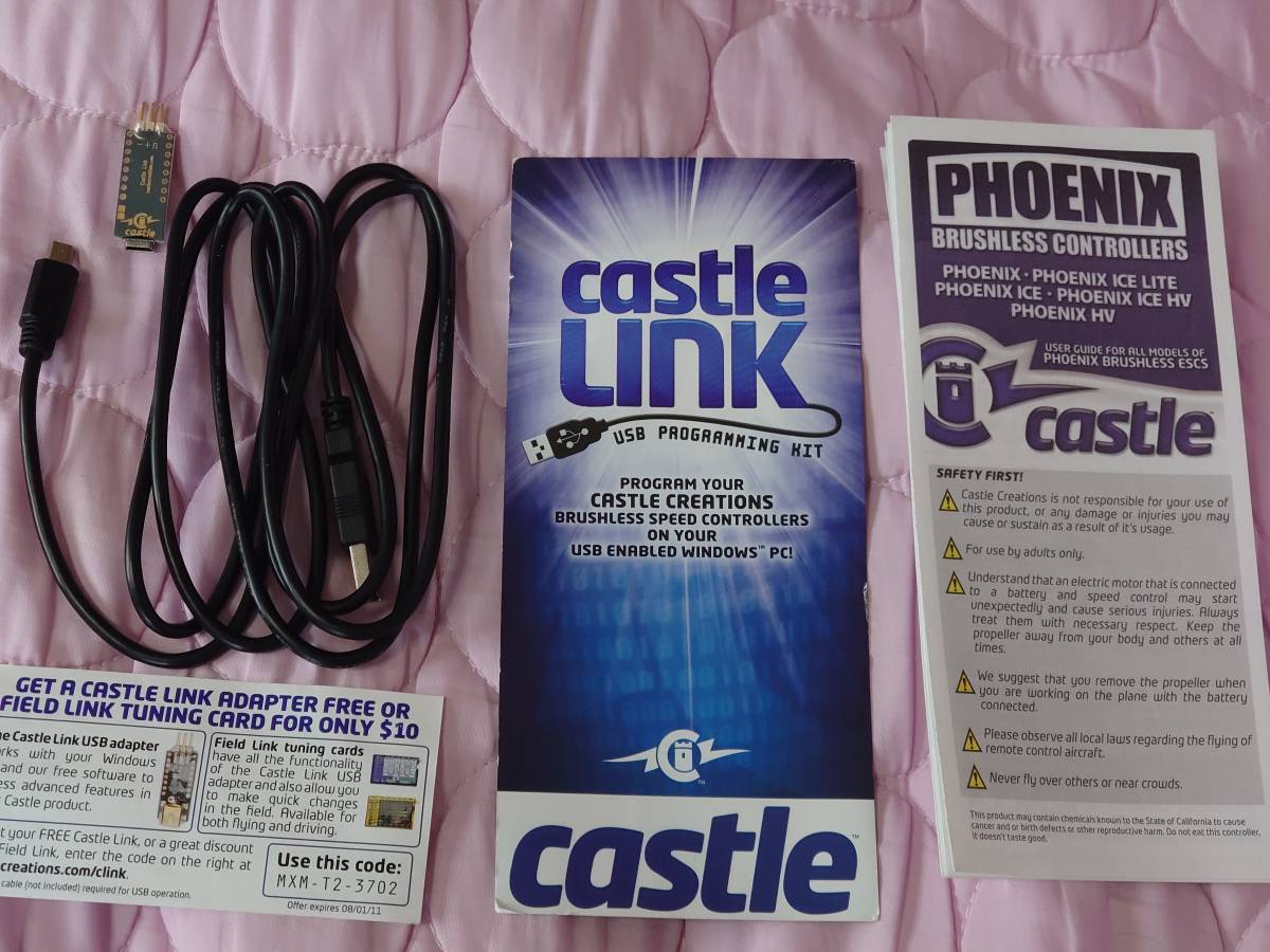 【やや傷や汚れあり】☆ 中古・使用品 ”ジャンク品” Castle Link USB Programming Kit 送料無料 ☆の落札情報 ...