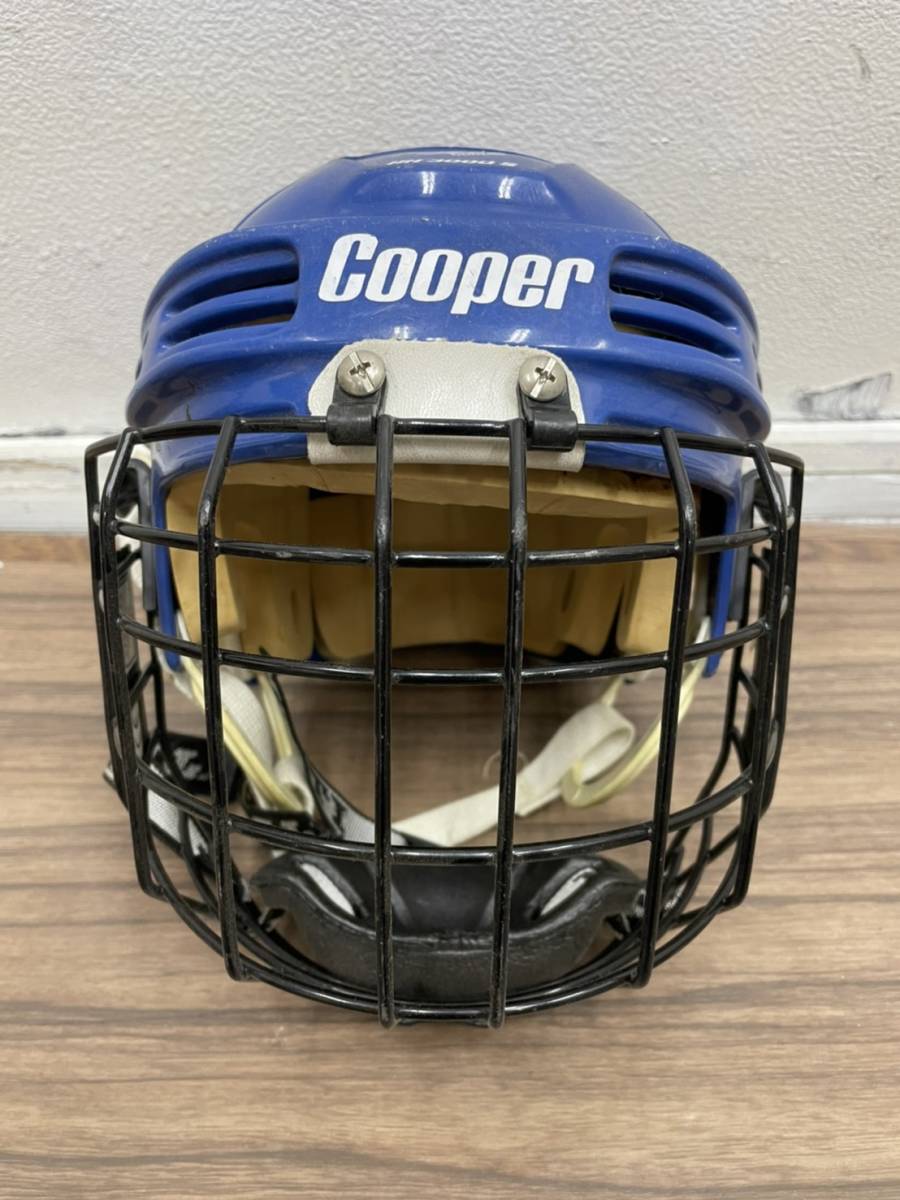 【やや傷や汚れあり】送料無料Y54180 Cooper クーパー アイスホッケー サイズ Sヘルメット HH3000 S フェイスガード 防具 ...